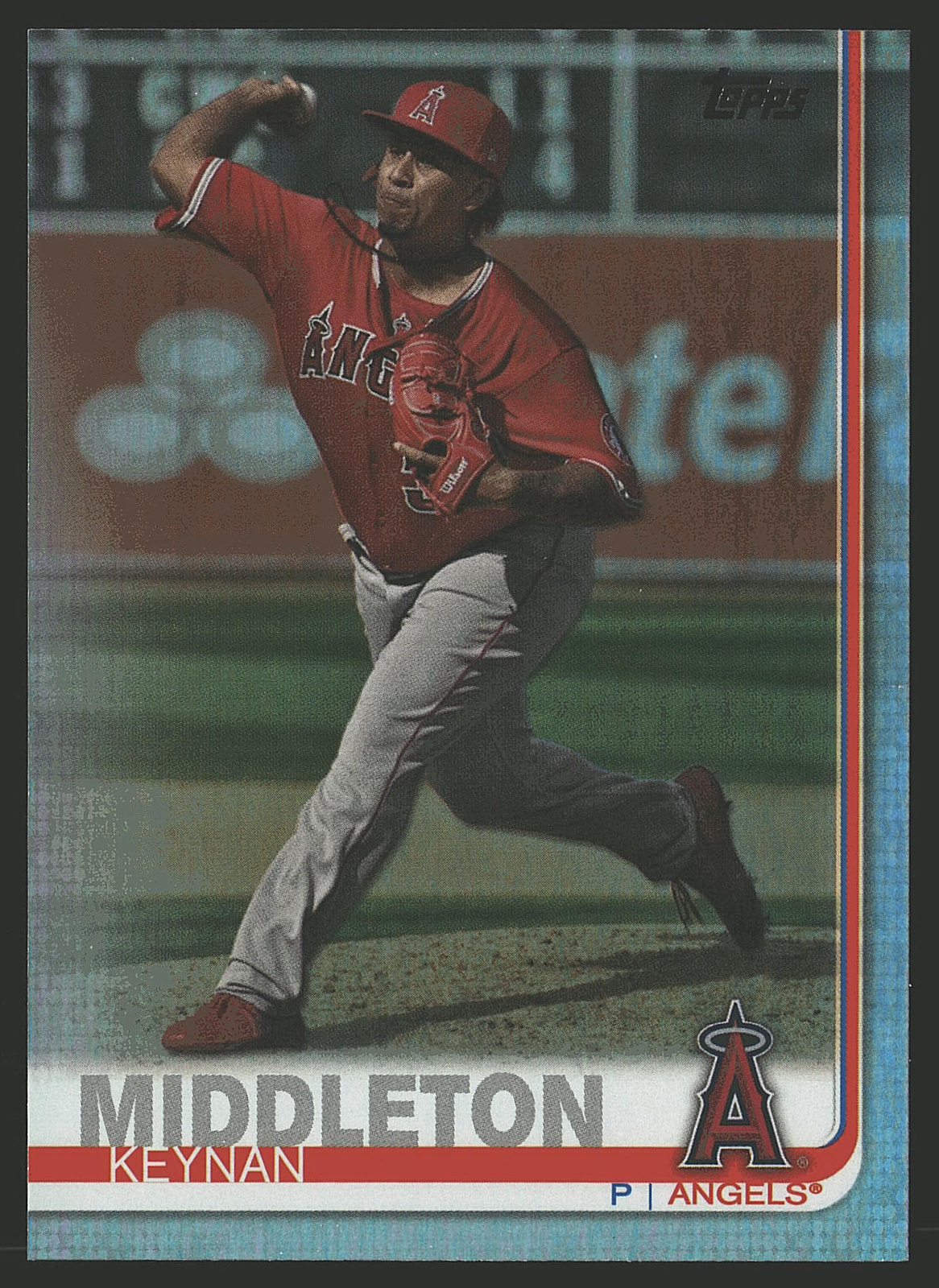 2019 Topps #563 Keynan Middleton Rainbow Foil | eBay