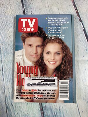 Vintage 1998 November 7-13 TV Guide - Keri Russell and David Boreanaz ...
