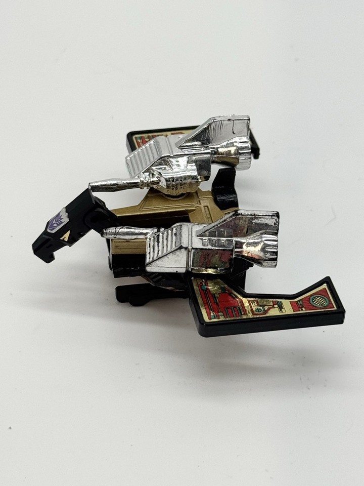 VTG Hasbro G1 Transformers Decepticon Tape Buzzsaw Chrome Weapons | eBay
