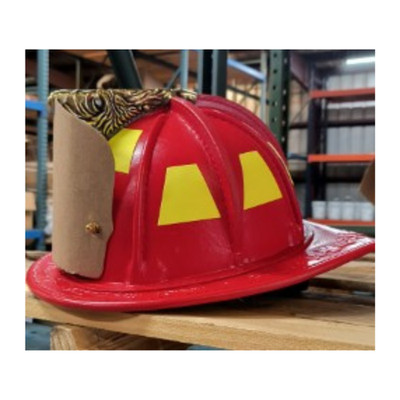Phenix TL-2 Leather Traditional Firefighter Helmet with ESS Goggles ...