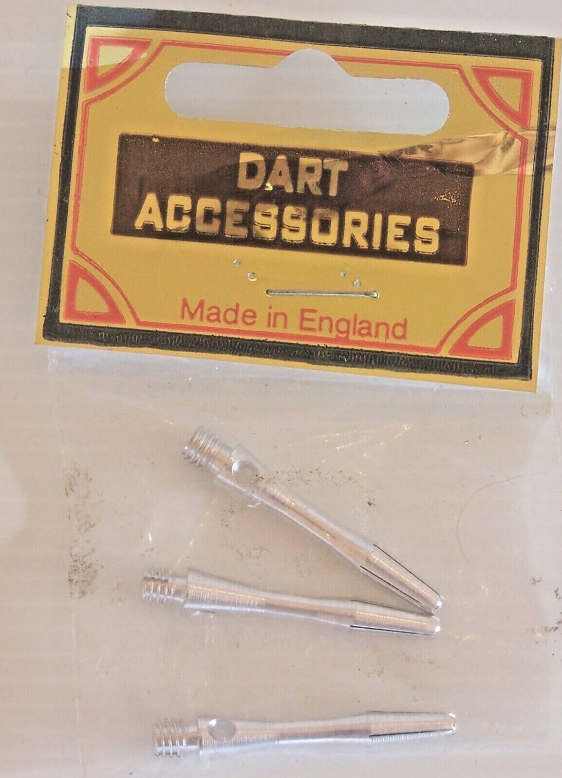 VINTAGE NEW/OLD STOCK SET OF 3 QUALITY 28mm METAL DART STEMS MADE in ...