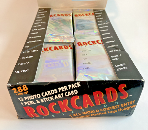 (1) Vintage 1991 Rock Cards -Series One -Music Trading Card Pack ...