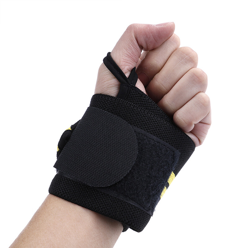 Fitness Padded Weight Lifting Training Gym Straps Hand Bar Wrist ...