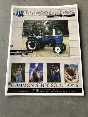 New Genuine Long Longtrac 320 Tractor Operators Operation Manual | eBay
