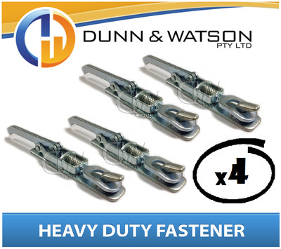 Heavy Duty Over Center Fastener x4 (Lock Latch handle) Trailer Tray ...