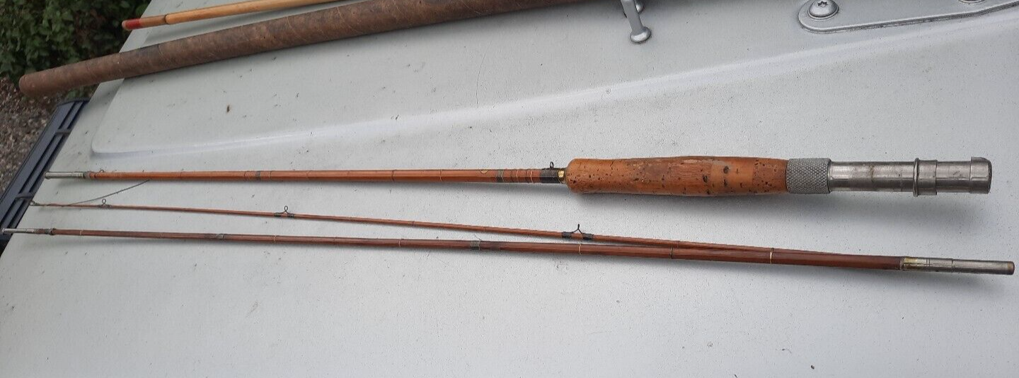 Vintage Montague Sunbeam Split bamboo Fly Rod | eBay