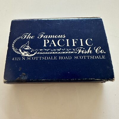 Vintage Matchbox - The Famous Pacific Fish Co - Scottsdale, Arizona | eBay