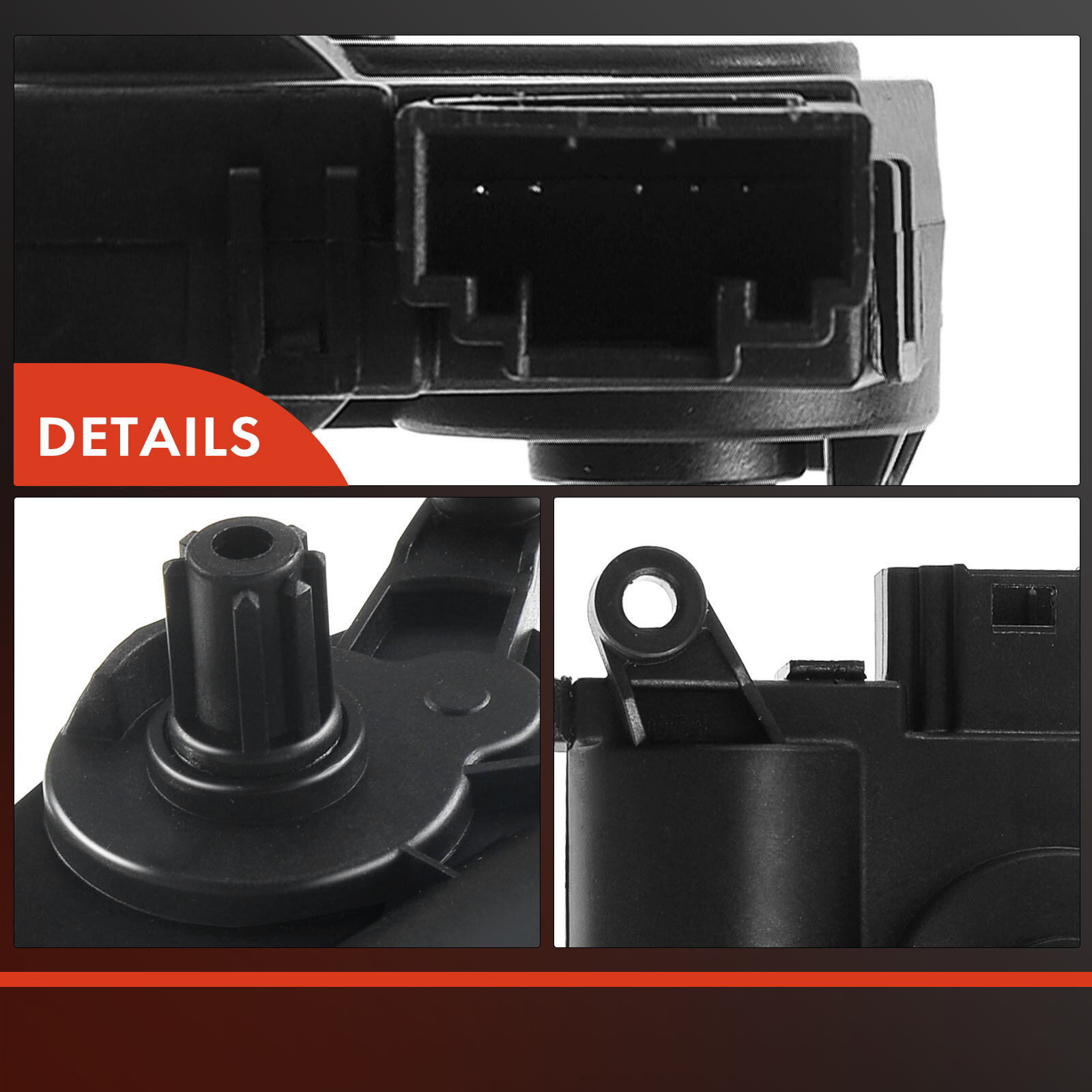 Blend Door Actuator Main for Chrysler 2015-2017 200 Jeep KL Cherokee ...