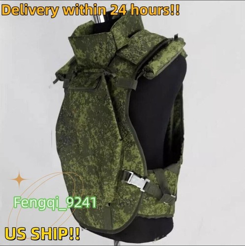 Russian Tactical 6B13 Bulletproof Vest Camo Tarkov Tank Top Protection ...