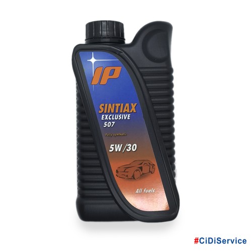 1 Lt Olio Motore Auto IP 5W30 Sintiax Exclusive 507 Acea C3 API SN/CF ...