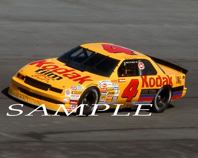 ERNIE IRVAN 1992 #4 KODAK FILM CHEVY RACING AT ATLANTA 8X10 GLOSSY ...