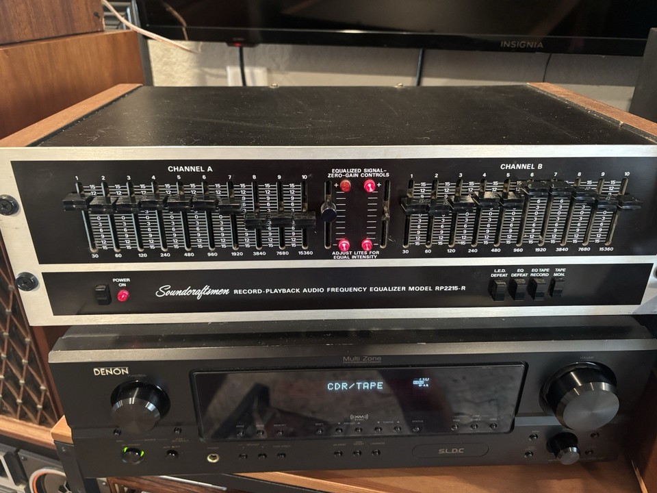Vintage Soundcraftsmen RP2215-R Equalizer – Clean w/ Manual & Docs | eBay