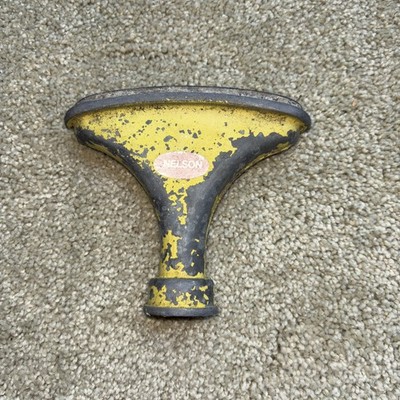 Vintage NELSON Fan Sprayer Nozzle for Garden Hose with Label & Yellow ...