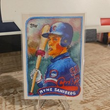 2025 Topps Shoebox Treasures - 1989 Topps Ryne Sandberg #73 Paint ...