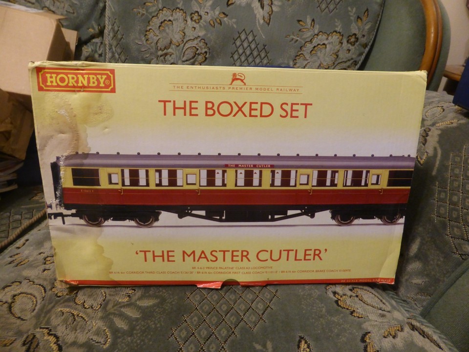 Hornby R1074 OO Gauge "Master Cutler" Premiere boxed train set Rare ...