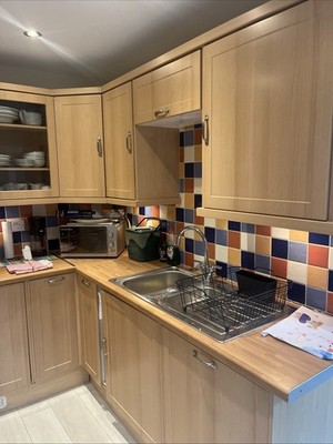 Whole Kitchen for sale, second hand, includes countertops, hob, oven ...