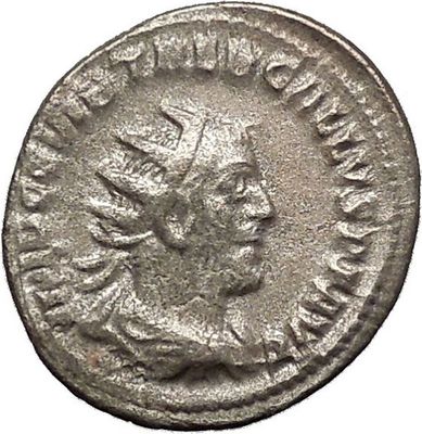 TREBONIANUS GALLUS 251AD Rare Silver Ancient Roman Coin JUNO i53169 | eBay