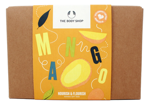 The Body Shop MANGO 🥭 Gift Set (shower gel, body yogurt, hand balm) RRP ...