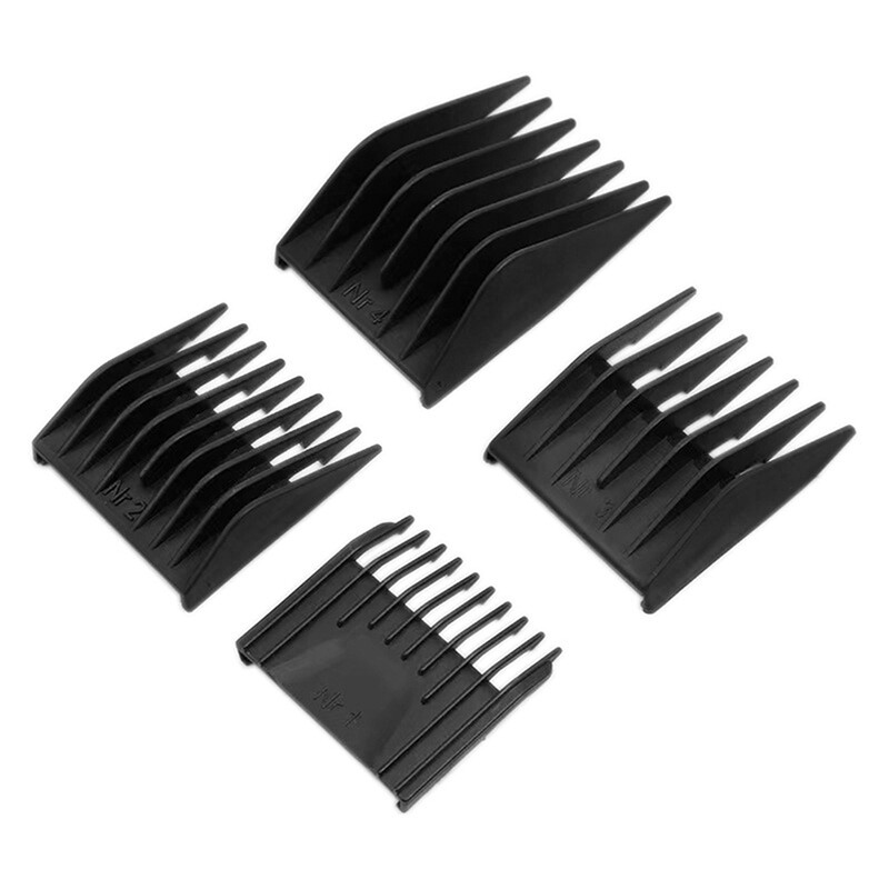 4Pcs/set Barber Professional Hair Clipper Limit Comb Replacement 3/6/9 ...