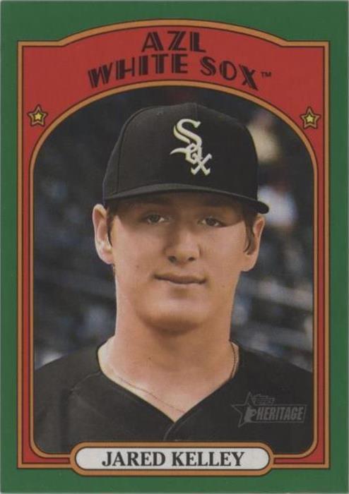 2021 Topps Heritage Minor League Edition - Jared Kelley #145 Green ...