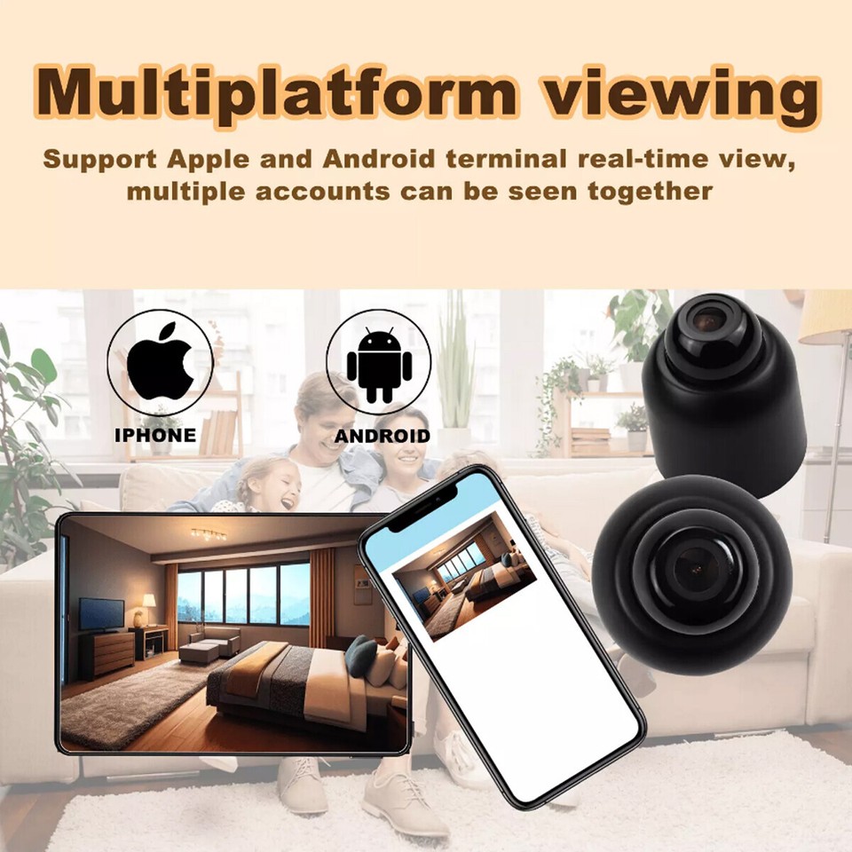 Mini Micro HD 1080P Camera Audio Video Recording Night Vision 1080P ...