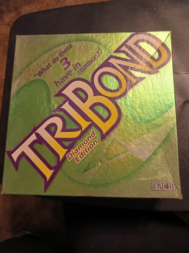 Vintage 1998 TriBond Diamond Edition Board Party Game Patch Products ...