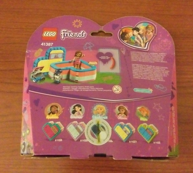 LEGO Friends Olivia's Summer Heart Box (41387) for sale online | eBay