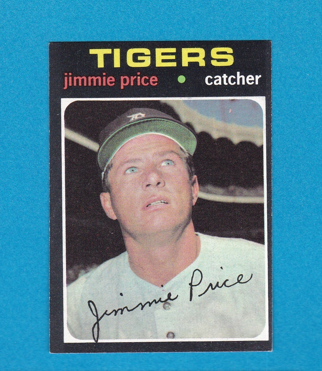 1971 TOPPS BASEBALL SET BREAK 444 JIMMIE PRICE TIGERS NM | eBay