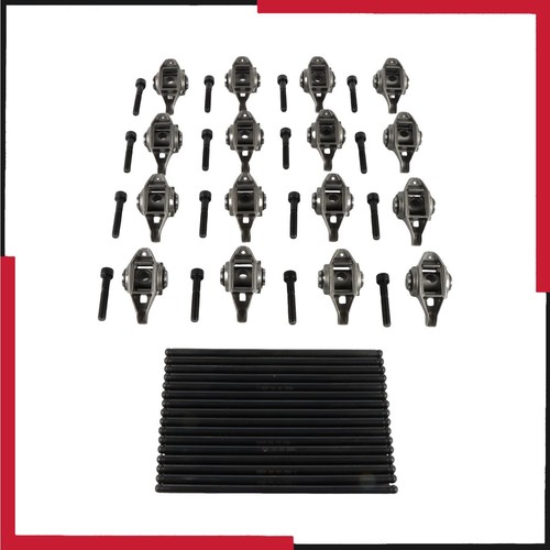 Roller Rocker Arms +Pushrods Set for Chevy GMC LS 4.8L 5.3L 5.7L 6.0L 6 ...