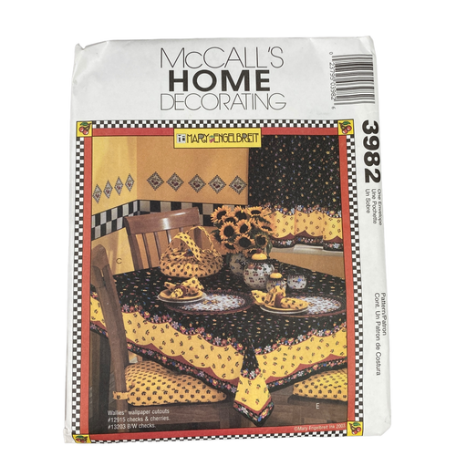 McCall's Home Decorating Pattern 3982 Mary Englebreit Kitchen ...