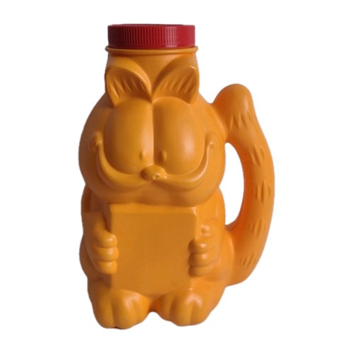 Vintage Garfield Alpo Cat Food Container Hard Plastic 12" Coin Bank ...