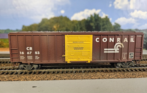 HO Athearn 50’ Railbox Box Car Conrail Weathered | eBay
