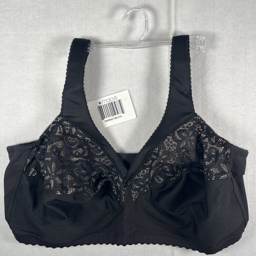 Glamorise 48D Full Figure Plus Size MagicLift Wirefree Support Bra 1001 ...