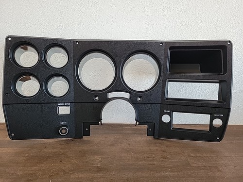 NEW 1973 1974 Chevrolet GMC pickup truck dash bezel gauge cluster cover ...