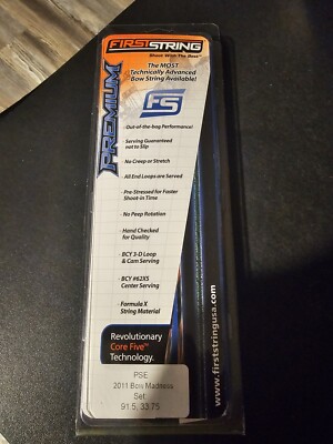 First String 2011 Pse Bow Madness Strings | eBay