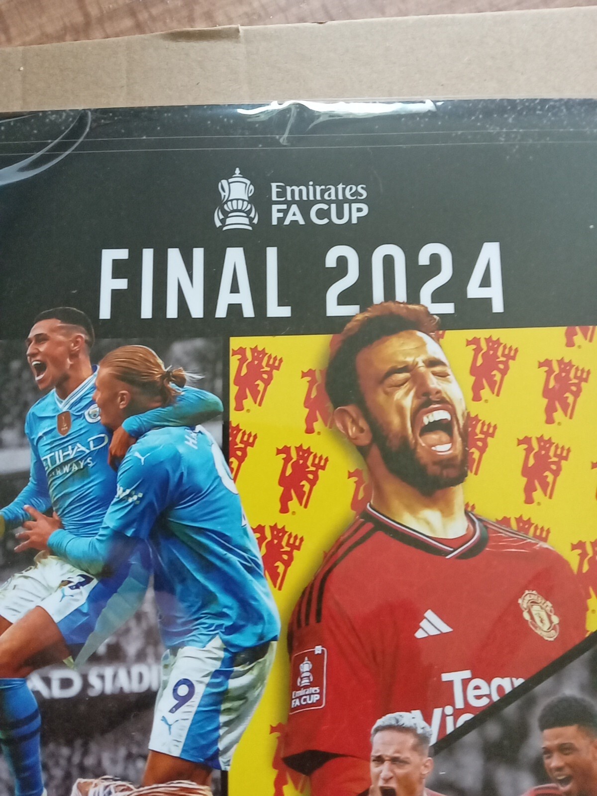FA CUP FINAL PROGRAMME 2024 Manchester | Grelly UK