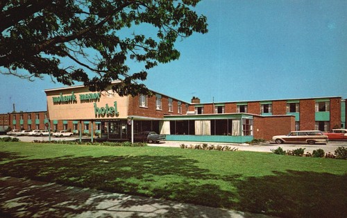 Postcard PA Philadelphia Mohawk Motor Inn 1963 Chrome Unposted Vintage ...
