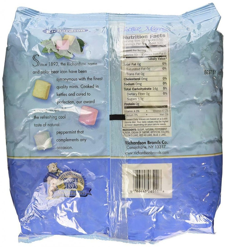 Roses Brands - Cloud Mints - Peppermint Candy, 4 lbs | eBay