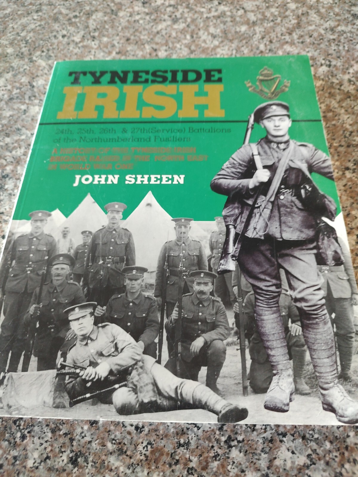 Tyneside Irish Northumberland WW1 British Army WWI 24th 25th 26th 27th ...