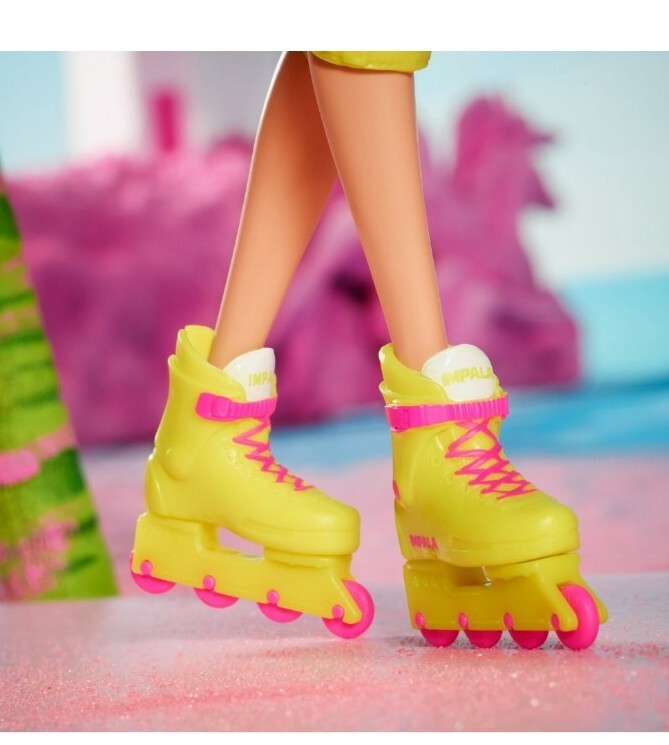 Barbie HRF28 The Movie Collectible Ken Doll in Inline Skating Outfit ...