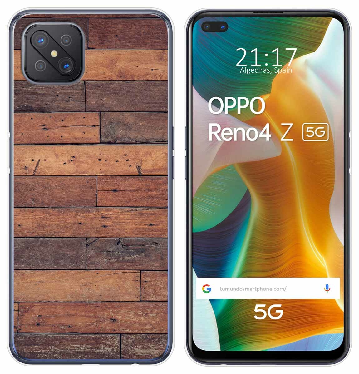 Fodera In Gel TPU Per Oppo Reno 4Z 5G Design Legno 03 Disegni | eBay