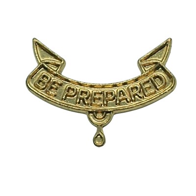 BE PREPARED BANNER PIN - Boy Scouts of America Motto | eBay