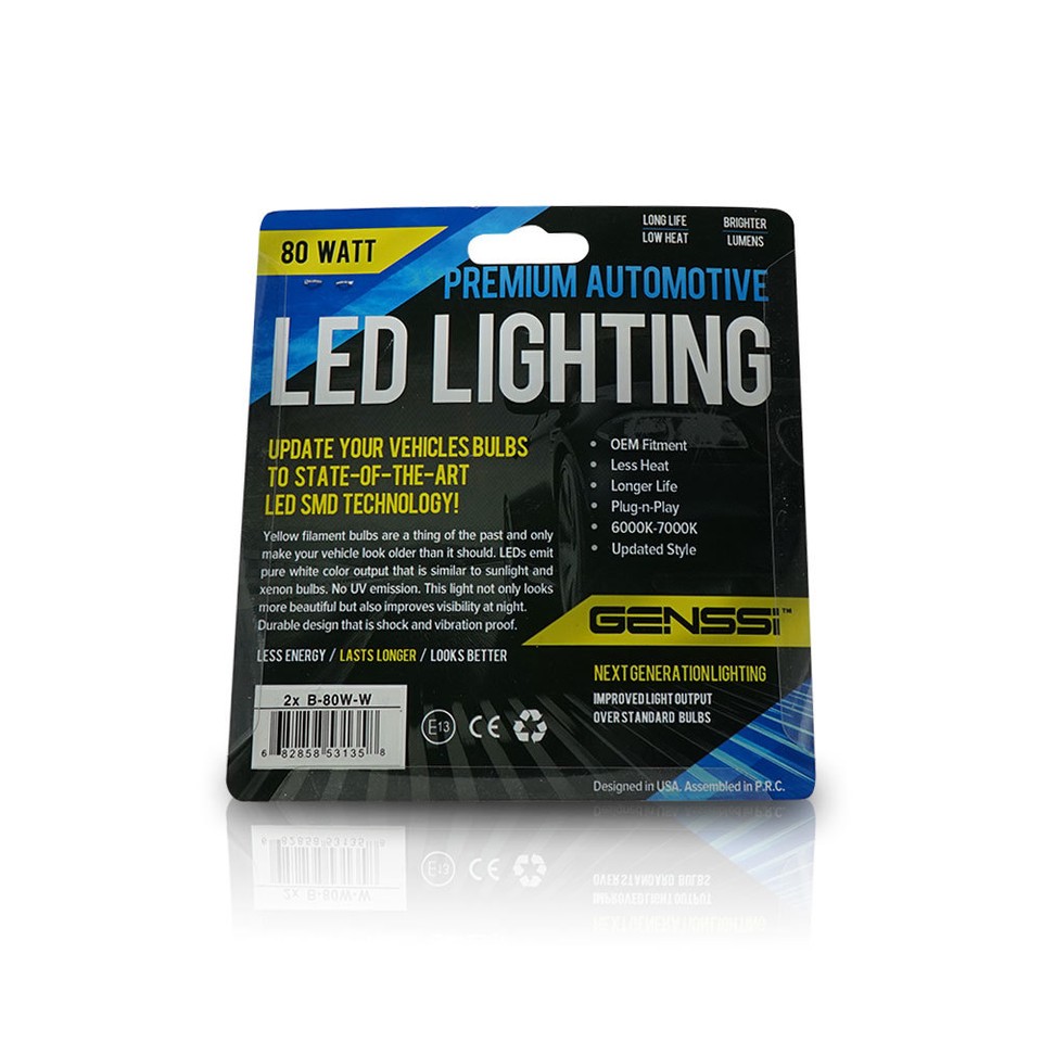 LED For Polaris Sportsman 500 600 700 800 27W Low Beam Headlight Bulb ...