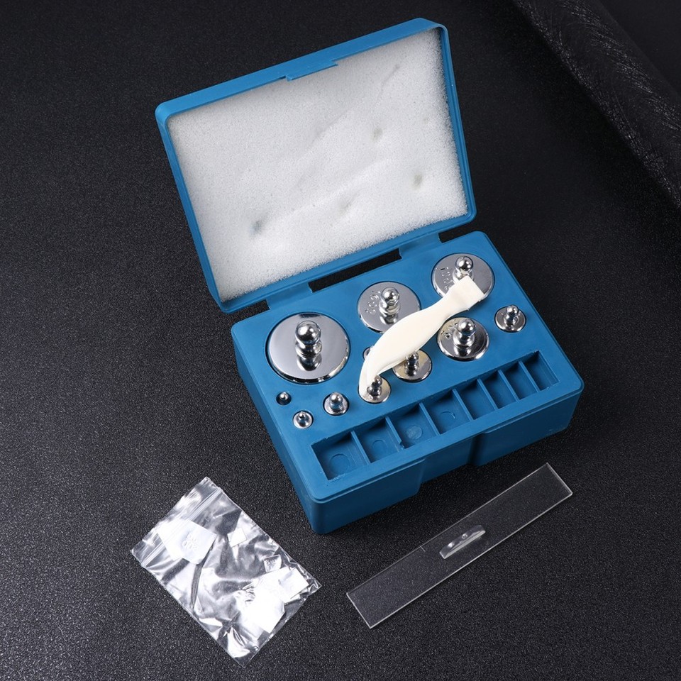 500 Grams Milligram Scale Balance Calibration Weights Scales Digital ...