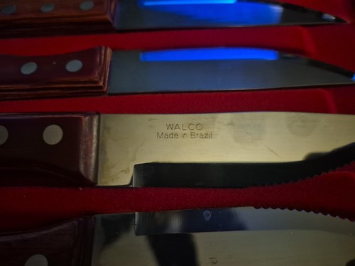Set of 4 Walco Stainless Steel Steak Knives | eBay