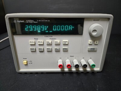 Agilent HP E3632A : 0-15V, 7A / 0-30V,4A DC Power Supply (1040) | eBay