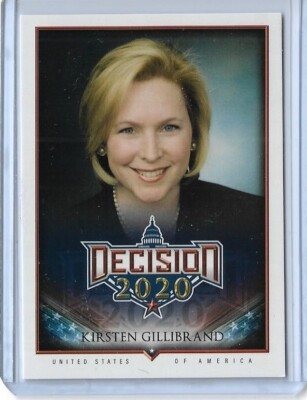 AWESOME 2020 DECISION ~ SENATOR KIRSTEN GILLIBRAND CARD #349 ~ NY ...