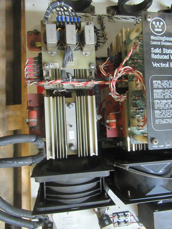 WESTINGHOUSE 400 HP 480 AMP SOLID STATE REDUCED VOLTAGE STARTER 480 VAC ...