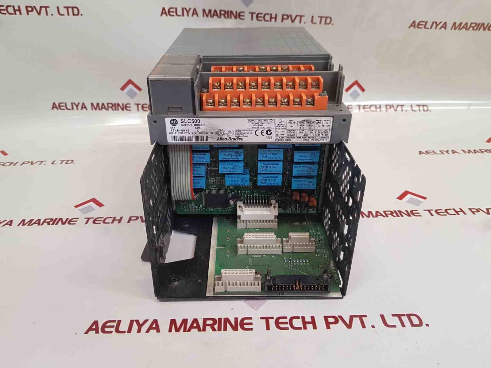 Allen-Bradley SLC500 1746-OW16 Numérique Sortie Modules Avec 1746-A7 7 ...