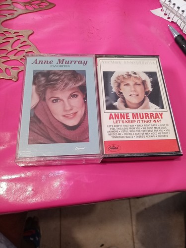 Anne Murray - Favorites & Let's Keep It That Way VINTAGE Cassette Tape ...